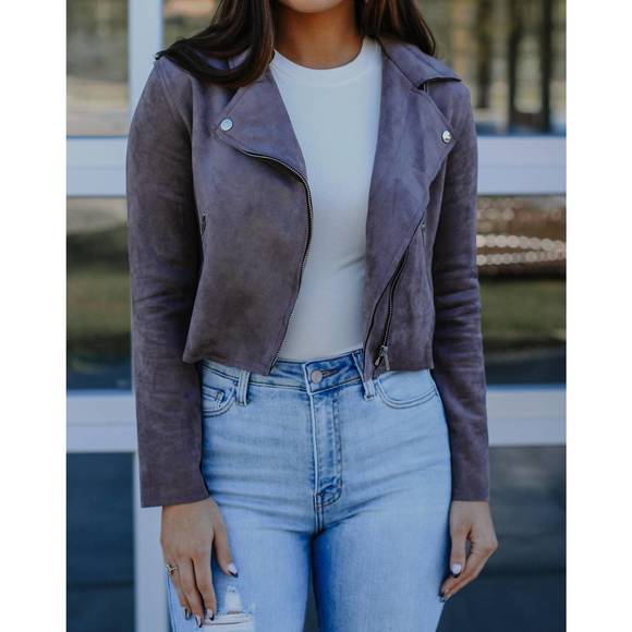 HYFVE | Jackets & Coats | New Hyfve All Or Nothing Moto Jacket In Taupe ...